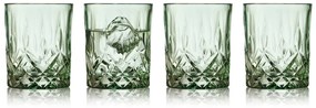 Lyngby Glas Sada sklenic na whisky Sorrento 32 cl (4 ks) Green