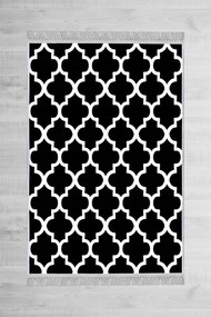 Conceptum Hypnose Kusový koberec Els1882 - Baroque - Black, Vícebarevná