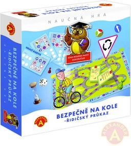 ALEXANDER Hra Bezpečně na kole - řidičský průkaz *SPOLEČENSKÉ HRY* 29001815