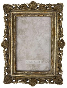 Rámeček na fotku zdobený vintage patina Clayre & Eef