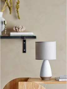 Bílá/béžová stolní lampa s textilním stínidlem (výška 27,5 cm) Paprica – Bloomingville