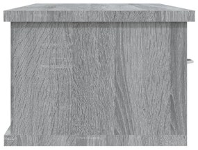 Petromila Nástěnná skříňka šedá sonoma 88 x 26 x 18,5 cm kompozitní dřevo