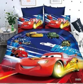 3-dílné ložní povlečení Marvel a Disney Varianta: Cars C04