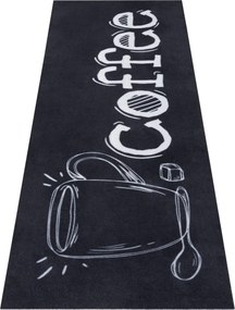 Behúň Cook & Clean 105733 Black White, 50x150, čierna, kuchyňa, Hanse Home
