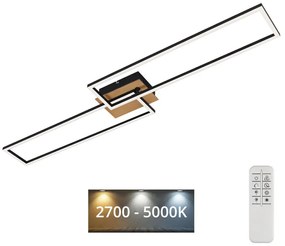 Brilo | Brilo - LED Stmívatelný přisazený lustr FRAME 2xLED/20W/230V 2700-5000 + DO | BL1261