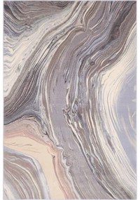 Šedý vlněný koberec 200x300 cm Agate – Agnella