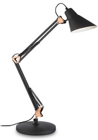 Ideal Lux Ideal Lux - Stolní lampa 1xE27/42W/230V černá ID061160
