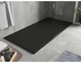 Mexen Hugo, SMC obdélníková sprchová vanička 170 x 80 cm, černá matná, 42708017