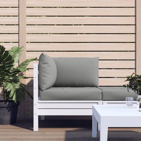 Podušky na palety 3 ks šedé oxfordská látka 315065