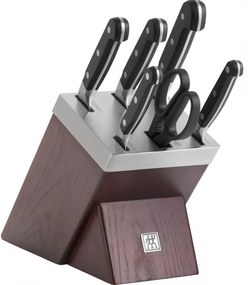 Zwilling Pro samoostřící blok s noži a nůžkami, 7 ks 1002894