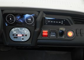 Ramiz Elektrická bugina UTV SPEED pro děti bílá