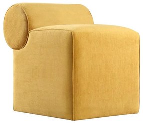 Asir Taburet TIKI 47x45 cm žlutá 209FLF1380