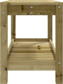 vidaXL Zahradní lavice 82,5 x 35 x 45 cm masivní dřevo douglasky [832381] Barva: Přírodní douglaska