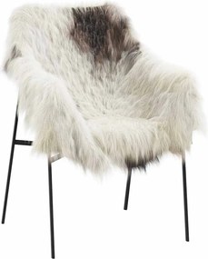 Ovčí kůže smíšená barva (60-70) x (90-100) cm 335863