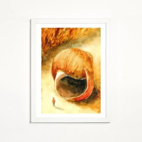 Martina Trchová | Ulita Rám: Bílý, Velikost: 70 x 50 cm