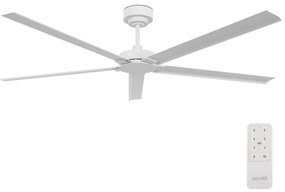 Lucci air 21616049 - Stropní ventilátor MONZA IP55 bílá + dálkové ovládání 21616049