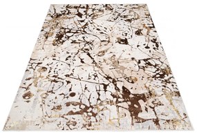 Kusový koberec Cansa hnědokrémový 80x150cm