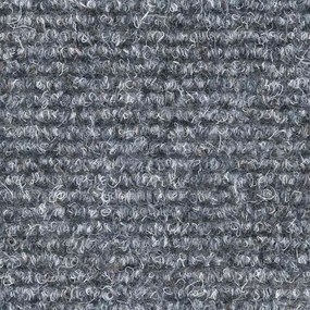 Schodové rohože samolepicí 5 ks 65 x 21 x 4 cm světle šedé, půlkulaté, velké 149704