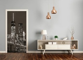 Fototapeta samolepící dveře Manhattan New York 95x205 cm