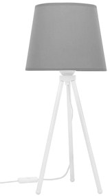 Stolní lampa MILANO, 1x textilní stínítko (výběr ze 4 barev), (výběr ze 3 barev konstrukce)