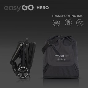 Sportovní kočárek EasyGo Hero Ebony Black