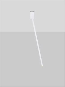 LED bílé designové stropní svítidlo Ornos 70