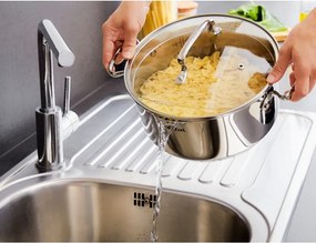 Nerezový hrnec s pokličkou na indukci 5 l Duetto+ – Tefal