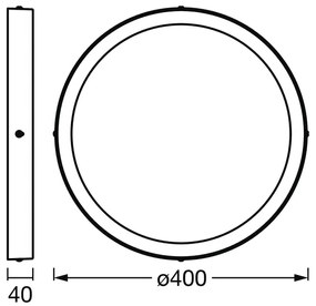 Ledvance - LED Stmívatelné stropní svítidlo SMART+ DOWNLIGHT LED/22W/230V Wi-Fi