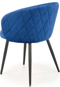 Jídelní židle Halmar K430 tmavě modrá