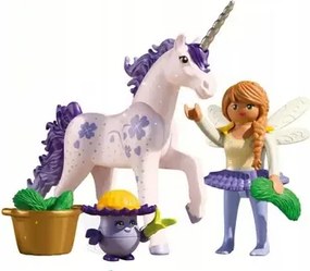 Playmobil® Magic 71843 Sběratelský jednorožec Šťastná levandule s vílo