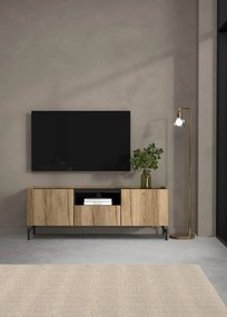 FALCO TV stolek Bertil 202 dub catania/černý mat