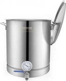 Nerezová konvice, varná konvice 60,6 l, třívrstvé dno na pivo