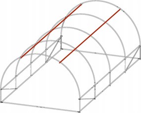 TRENDIE Fóliovník 3x6m bílý PREMIUM