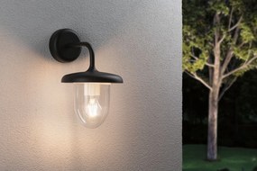 P 94757 Venkovní nástěnné svítidlo Vintario IP44 kruhové 180x250mm max. 20W 230V antracit hliník - PAULMANN