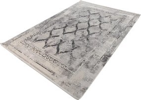 BE Koberec Creante 19148 GREY - šedý obdélníkový Rozměr: 80x150 cm
