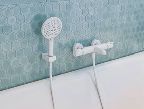 HANSGROHE Hansgrohe, držák sprchy Porter E, matná bílá, HAN-28387700