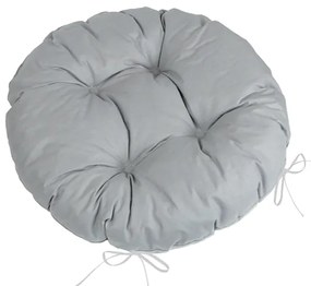 Bellatex Sedák Adéla prošívaný kulatý průměr 40 cm Šedá