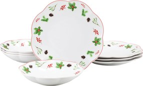 XXXLutz JÍDELNÍ SOUPRAVA Naomi Weihnachten 8dílné Creatable - Jídelní servisy - 007768082702