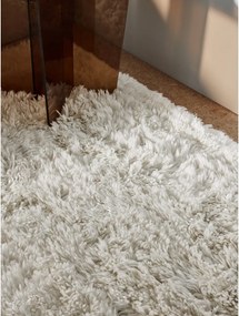 Bílý vlněný koberec 160x230 cm Dala – MADE