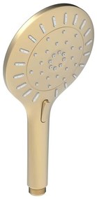 Laufen - Sprchová hlavice, 3 proudy, matná světle zlatá HF939029462000