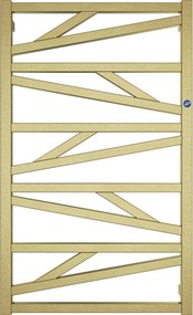 Hopa TRICK Gold koupelnový radiátor 430 x 1187 mm zlatý RADTRK401284SP