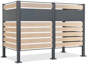 Skříň pro 2 odpadkové koše 120l nebo 240l Breda CoverTech