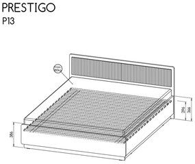 Postel 160 PRESTIGO P13 Dolmar 166/81,6/205,4