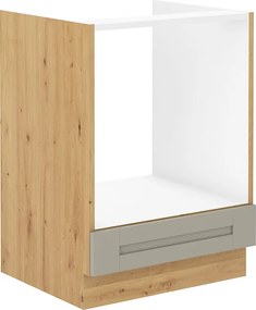 LUNA sa | dolní skříňka 60 D GAZ na vestavnou troubu | 60 cm | artisan/světle šedá