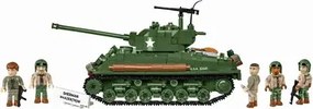 COBI 3118 II WW Sherman M4A2E8 / 880 kostek / 5 figurek / 1:28 / od 10