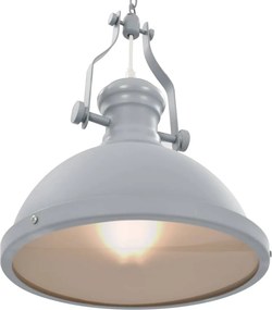 Stropní svítidlo šedé kulaté E27 281625
