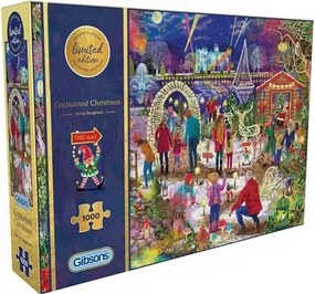 GIBSONS Puzzle Limitovaná vánoční edice Kouzelné Vánoce / 1000 dílků /