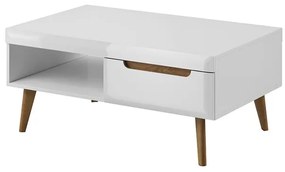 Nordi b | konferenční stolek NL107 |  bílá lesk