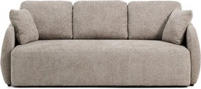 Taupe žinylková rozkládací pohovka 218 cm Laira – Kave Home