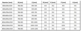 Mexen Lima skládací sprchový kout 80 x 80 cm, Průhledné, Černá + sprchová vanička Flat, Bílá - 856-080-080-70-00-4010B